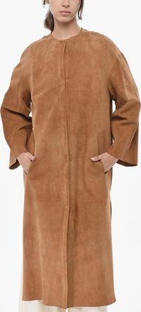 Salvatore Santoro Mantel aus Wildleder mit Druckkn&ouml;pfen Salvatore Santoro