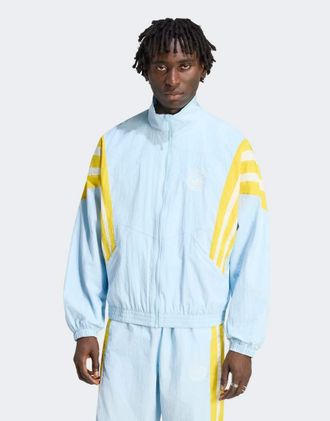 adidas Originals Santiago - Trainingsjacke in Eisblau