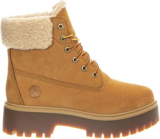 Timberland Femme, Chaussures, Beige, Taille: 38 1/2 EU Bottines &agrave; lacets