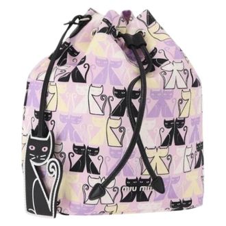 Miu Miu Pre-owned Canvas Pouch - - Pre-owned - Damen - Mehrfarbig - ONE SIZE