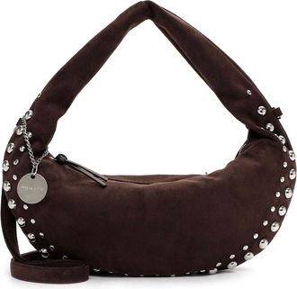 Tamaris Schultertasche Umh&auml;ngetasche TAS Genna Beutel Brown dunkelbraun