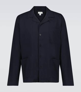 Sunspel Pyjama-Hemd aus Baumwolle