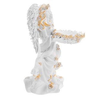Pretyzoom Engelsstatue Weihnachtsengel Kerzenhalter Cherub Engel Kerzenhalter Engel Kerze Huggers Mini Engel Kerzenhalter Rustikaler Engel Teelichthalter Engel 