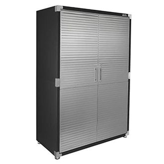 Seville Classics UltraHD Mega Büro/ -Werkstatt Hochschrank, 121,9 x 60,9 x 182,9 cm, Graphit