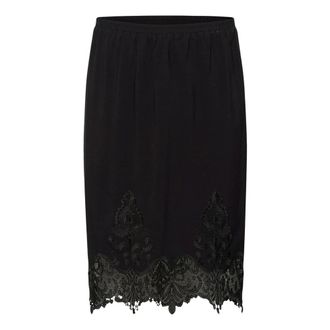 Soaked In Luxury Jupe midi Sladea &agrave; sequins - Femme - Jupes - Noir - Taille: 42 FR