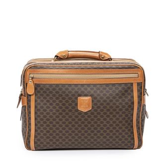 Celine Crossbody Bags - Vintage Large Business Bag - Gr. unisize - in Braun - für Damen