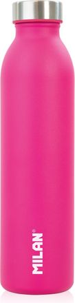 milan Thermosflasche, Edelstahl, 0,59 l, Acid-Serie, Rosa