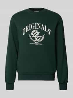 Jack & Jones Sweatshirt mit Label-Print Modell FREDERIKSBERG