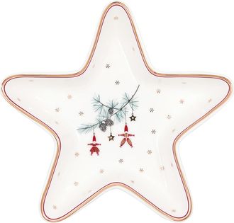 Green Gate Star Plate Juana White