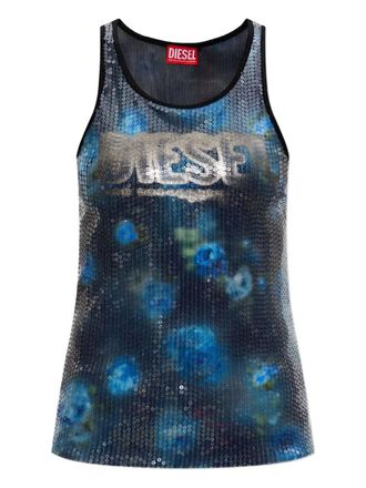 Diesel d&eacute;bardeur T-Unky - Bleu
