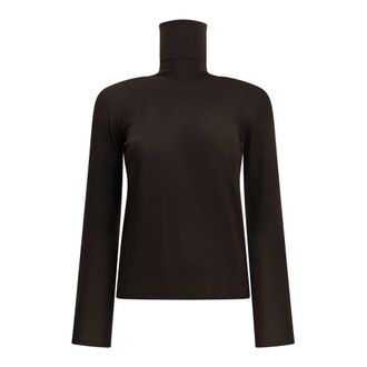 Max Mara Saluto Rollkragenpullover - - Knitwear - Damen - Braun - XL
