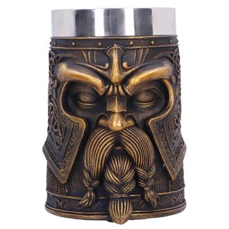 Nemesis Now Odin Bierkrug, Wikinger-Stil, Trinkbecher, mittelalterliches Thema, f&uuml;r Met, Bier, Getr&auml;nke, Home Entertainment