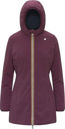 K-Way Denise St Warm Double Jacket - Femme - Vestes - Rouge - Taille: 46 FR