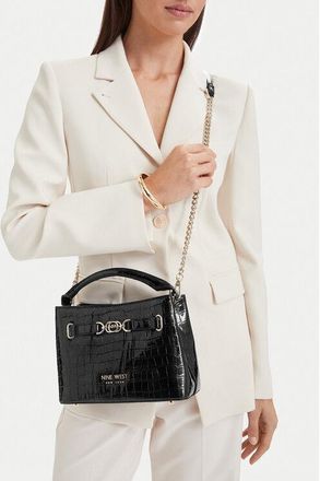 Nine West Handtasche EO-CITY GRACE-LDA9420 CROCO Schwarz