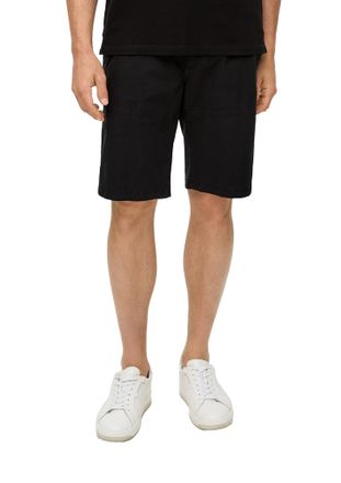 s.Oliver Chino-Shorts aus Baumwollstretch mit Straight Leg