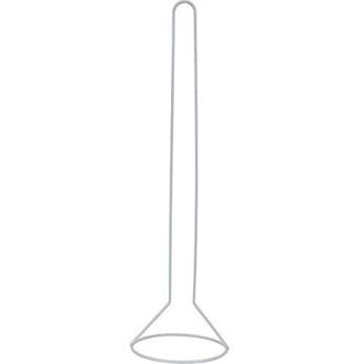 MSV Toilettenpapierst&auml;nder 14,5x50,5cm in grau, Plastik, 30 x 20 x 15 cm