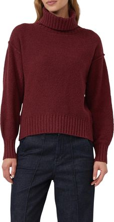 s.Oliver Kuscheliger Strickpullover mit breitem Rollkragen