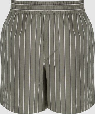 Isabel Marant Short Homme Vataya Greyish Green
