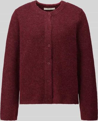 Selected Relaxed Fit Strickjacke aus Woll-Mix mit Alpaka-Anteil Modell LULU