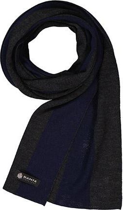 Dante Herren Schal blau Wolle
