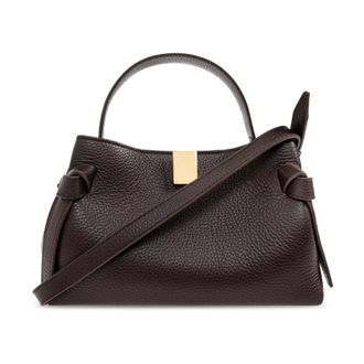 Yuzefi Femme, Sacs, Brun, Taille: ONE Size Sac &agrave; main Gyoza Mini