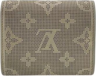 Louis Vuitton Portefeuille vintage tri-fold Pre-owned - Femme - Pre-owned - Beige - Taille: ONE Size