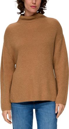 s.Oliver Strickpullover mit Stehkragen