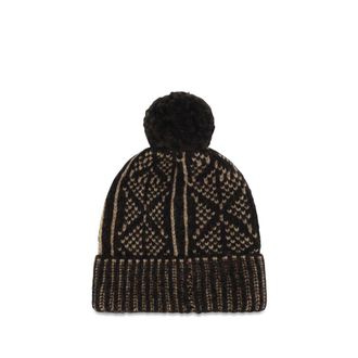 Moncler MOL20973B00005N1046P92BB Beanie - Brown