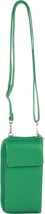 Felipa Brief- und Handytasche aus Leder Damen gr&uuml;n