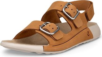 Ecco Cozmo Damen-Sandalen mit drei Riemen, Lion Nubuck, 5-5.5