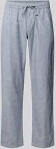 Jack & Jones Relaxed Fit Hose aus Baumwoll-Leinen-Mix Modell KANE