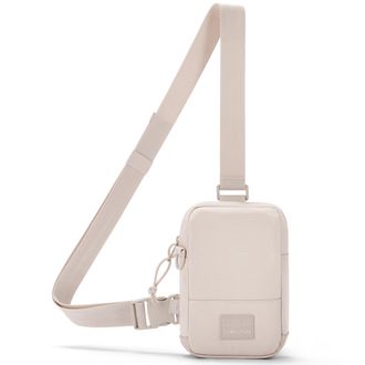 Johnny Urban Brusttasche Herren & Damen Beige - Arthur - Sling Bag mit verstellbarem Gurt f&uuml;r Freizeit, Festival, Urlaub - Umh&auml;ngetasche mit Platz f&uuml;r Handy, Schl&uuml;