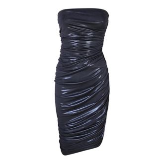 Norma Kamali Femme, Robes, Bleu, Taille: 42 FR Diana Dress