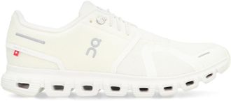 On Womens Cloud 6 Low-Top Sneakers White Polyester Trainers