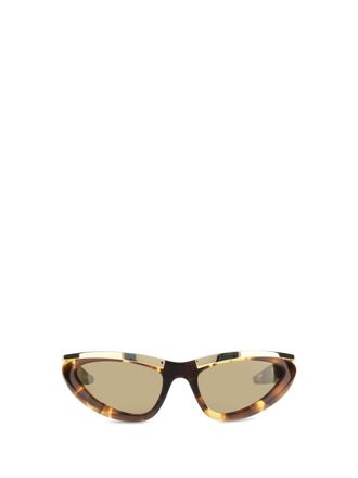 Bottega Veneta Womens Sunglasses Prisma Cat-Eye Havana-Gold Havana-Gold-Brown Acetate Havana/gold/brown