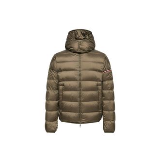 Moncler Moncler Doudoune Courte &Agrave; Capuche Ravenlock, Homme, Vert, Taille: 0