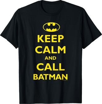 DC Comics Batman Keep Calm T Shirt T-Shirt