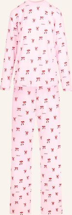 SKIMS Skims Schlafanzug Boyfriend rot