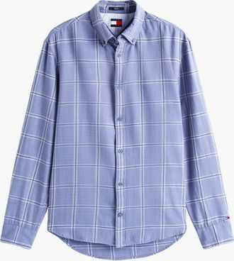 Tommy Hilfiger Chemise droite &agrave; carreaux en coton
