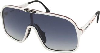 Carrera unisex, Accessoires, Blanc, Taille: ONE Size Lunettes de soleil cercl&eacute;es