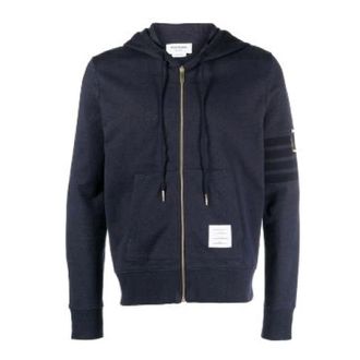 Thom Browne Herren, Sweatshirts & Hoodies, Blau, MGröße