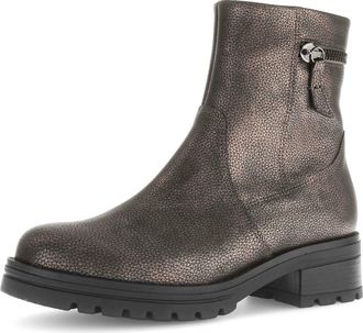 Gabor Damen Schnürstiefeletten, Frauen Stiefeletten,uebergangsschuhe,uebergangsstiefel,reißverschluss,Boots,Bronce (Micro),35.5 EU / 3 UK