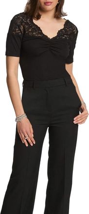 Morgan Damen 252-deline Tanktops, Schwarz M, 38