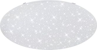 Briloner Plafonnier leuchten verb, 80 w, 6500 lm, IP20, blanc, plastique-métal, dimmable, avec télécommande, cct, ø 75,5 cm