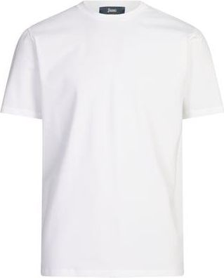 Herno T-shirt droit uni &agrave; col rond