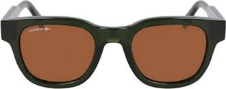 Lacoste Lunettes de Soleil L6023S 275 KHAKI 49/21/145 UNISEX