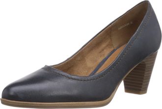 s.Oliver 22411, Damen Pumps, Blau (Navy 805), 39 EU (6 Damen UK)
