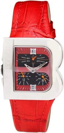 Laura Biagiotti Femme, Accessoires, Brun, Taille: ONE Size Montre &eacute;l&eacute;gante en cuir