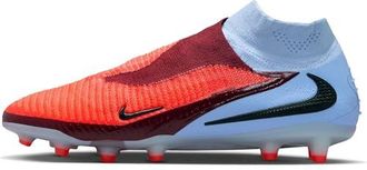 Nike Nike Homme Phantom 6 High Elite Fußballschuh für Kunstrasen Chaussure de Football, Royal Tint Noir Bright Crimson, 42 EU