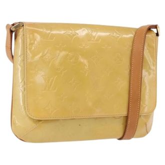 Louis Vuitton Pre-owned Lackleder Umh&auml;ngetasche - - Pre-owned - Damen - Gelb - ONE SIZE